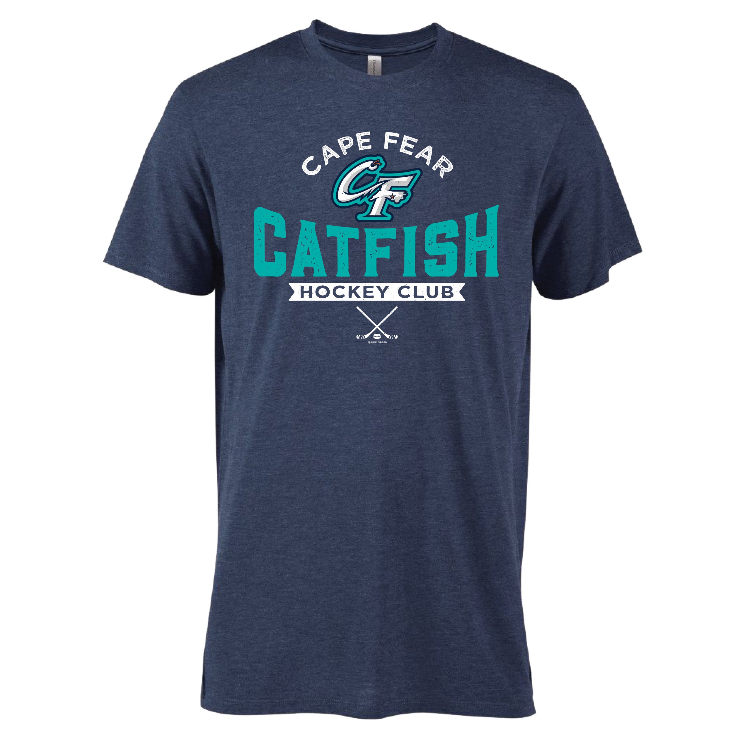 Unisex CATFISH Rebrand Tee Navy - REPUTABLE | MARKSMEN MERCHANDISE